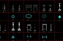 631. Free Download Essential Core Wall Framing Details CAD Template (DWG)