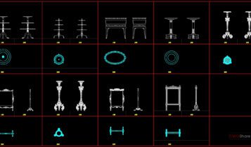 Furniture Legs Cad Blocks Free Download
