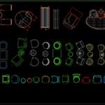 158.Outdoor furniture in Plan Cad Blocks free download - Free Cad ...