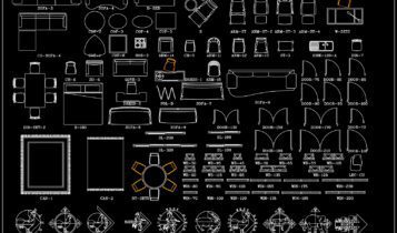 33.People musicians free AutoCAD drawings