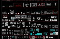 29.Waterfall System Details Autocad Drawing Free Download