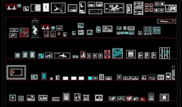 Autocad Drawings of Painting and Picture Frame Designs
