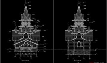 Church Archives - Free Cad Blocks, download DWG models for architects ...