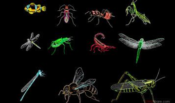 Animals - Free Cad Blocks, download DWG models for architects ...