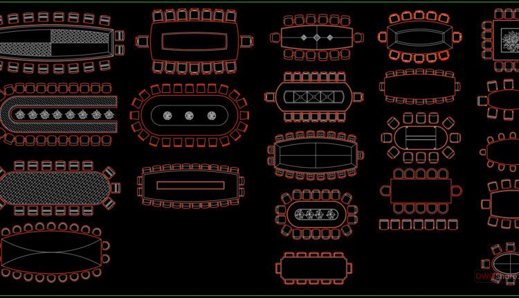Office - Free download website of Autocad Blocks for Designer