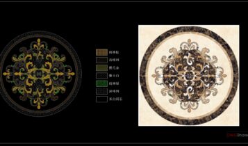 16.Mosque Minaret Elevation and Sections Details AutoCAD File Free Download