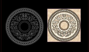 38.Autocad drawings of various types of bonsai trees