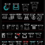 28.Bedroom top view AutoCAD blocks free download - Free Cad Blocks ...