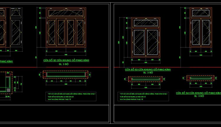 349.Free cad blocks Detail doors windows DWG download - Free Cad Blocks ...