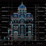 4 Levels House Faces Details AutoCAD File - Free Cad Blocks, download ...