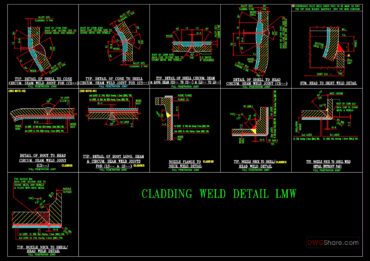 41.Cladding Weld Detail LMW CAD