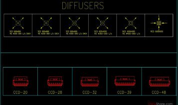 358. Free CAD Drawing Modern Console Table Design