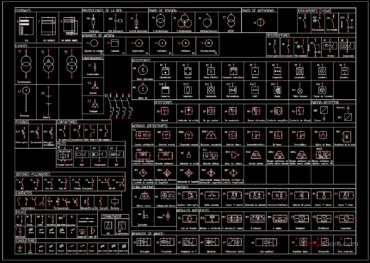 44.Symbols For Electrical Circuits Autocad Dwg