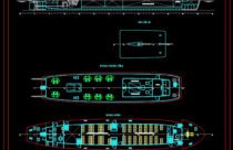 Fast food restaurant Plan free AutoCAD drawings