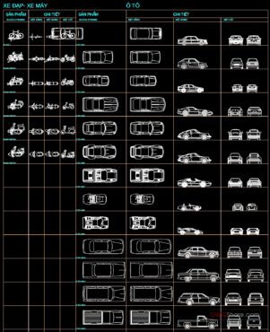 48.Transport AutoCAD blocks free download