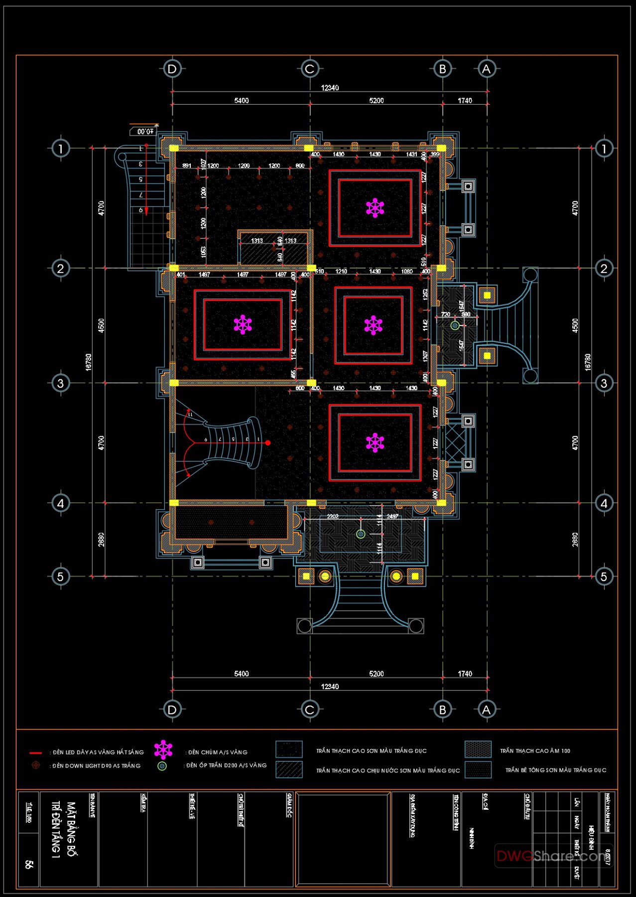 49.Free Autocad Ceiling Detail