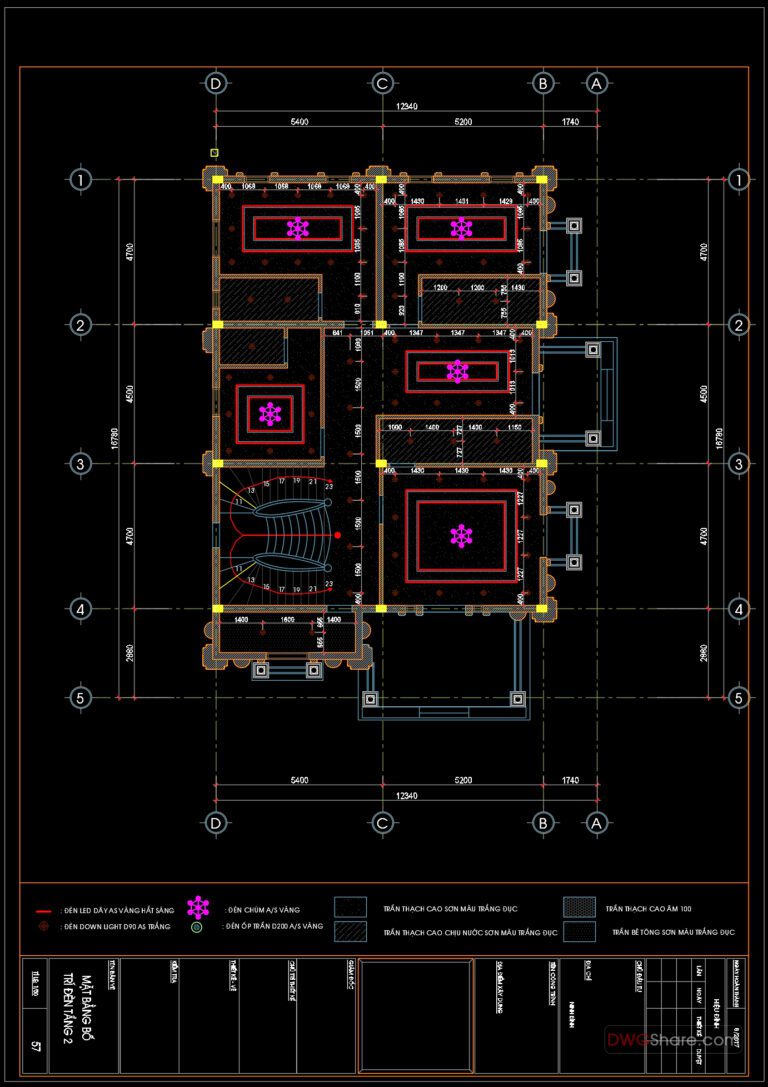 49.Free Autocad Ceiling Detail