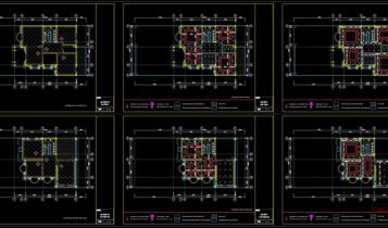 19.Control Panel Layout AutoCAD Blocks