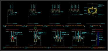 65.Medical Gas Outlets Elevation Typical Arrangement Details CAD ...