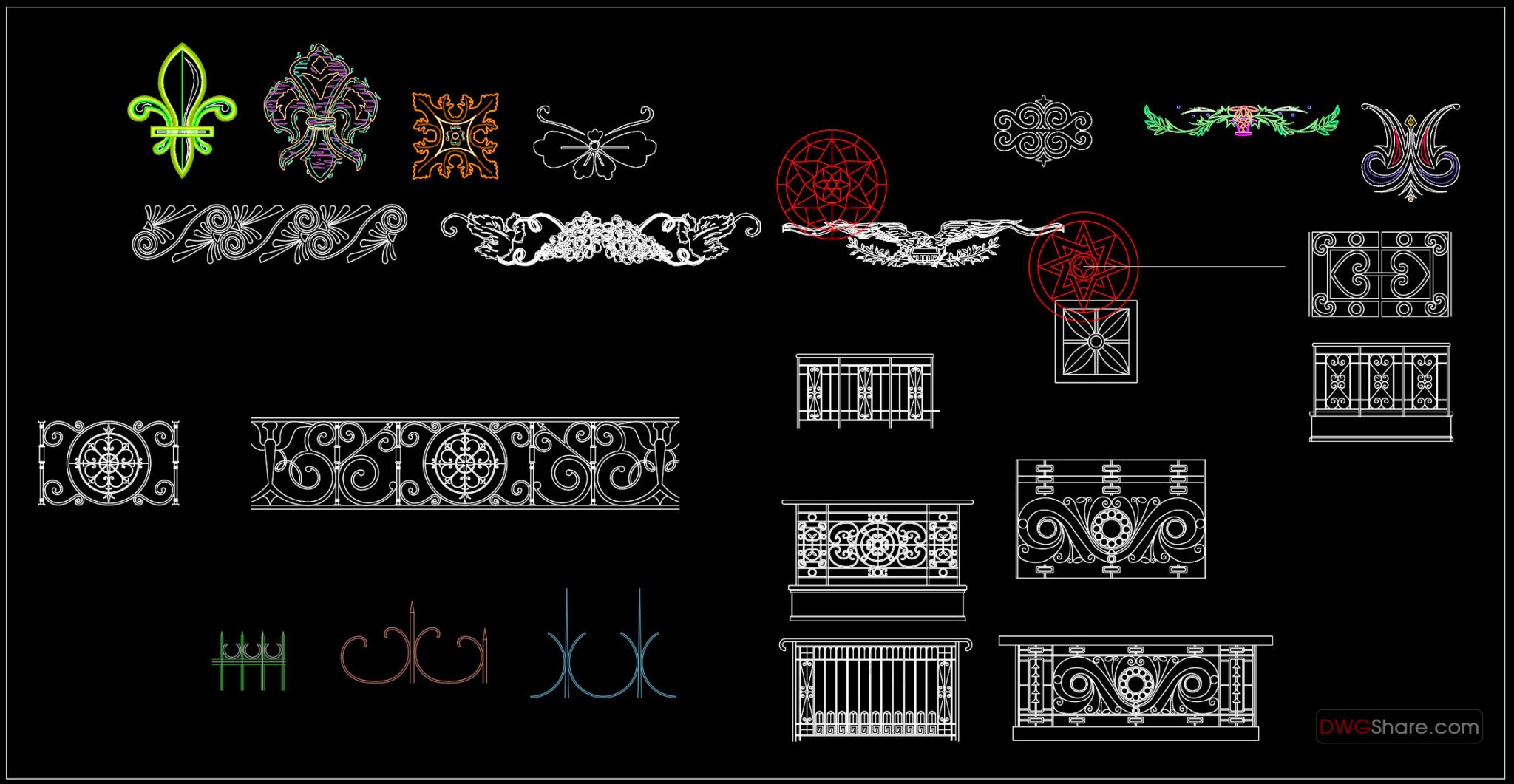 69 Details Handrail Stairs Autocad Free Download