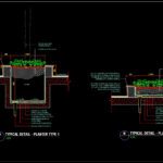 71.Autocad Drawing Of Planter Typical Details For Free Download - Free ...