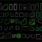 72.Bathtub, Wash basin, Toilet bowls free AutoCAD drawing download ...