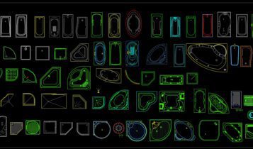 335. Detailed Generator Room CAD Drawing (Floor Plan, Sections) Free ...
