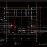 75.WC Layout Plan and elevations details AutoCAD drawing download ...