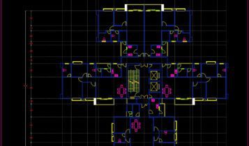 156.Flooring Tiles Layout Plan Free AutoCAD drawings