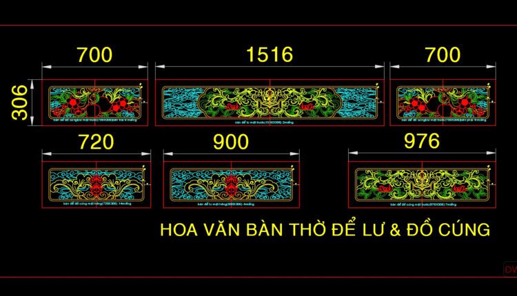 92.Asian Traditional Pattern AutoCAD Blocks Free Download - Free Cad ...