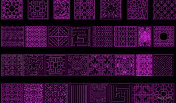 29.Waterfall System Details Autocad Drawing Free Download