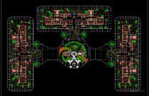 46. Free download of CAD drawings for the Net Viet coffee shop floor ...