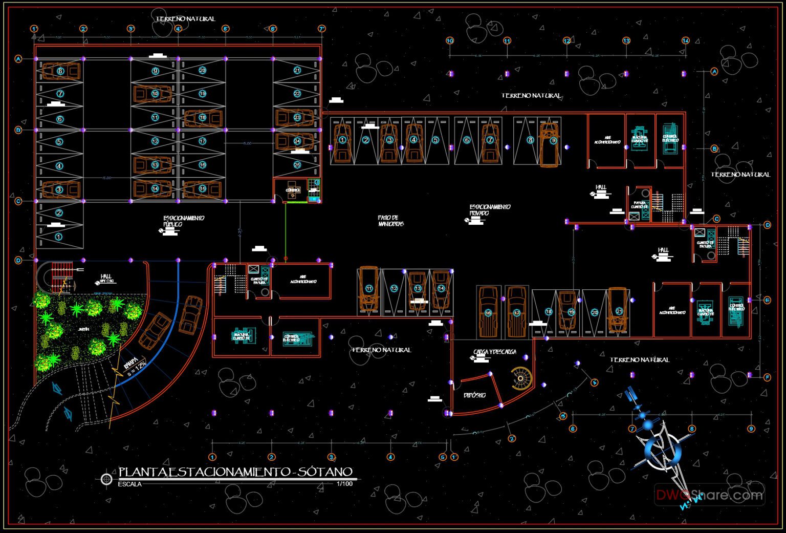 Banking Center DWG Full Project for AutoCAD