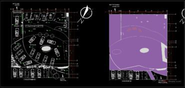 Cars exhibition free AutoCAD drawings