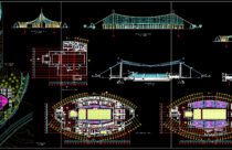 Swimming Pool Layout Plan Autocad drawings