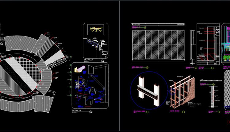 Performance room Details Autocad File Dwg - Free Cad Blocks, download ...