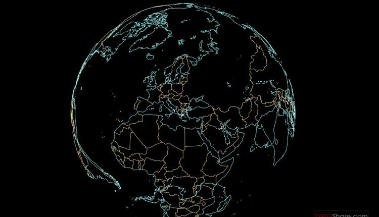 Geography, Maps Archives - Free download website of Autocad Blocks for ...