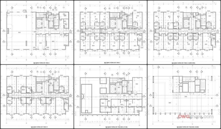 11 Floors Luxury Polygol Hotel Full File PDF 12.5x25.3m