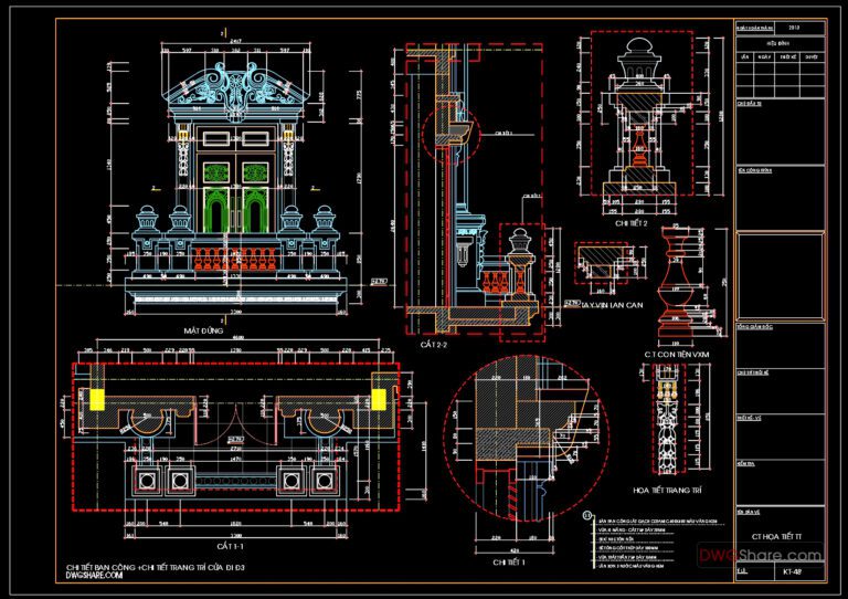 112.Classical Architectural details Blocks free download
