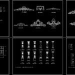 128.Continental window cad block set free dwg - Free Cad Blocks ...