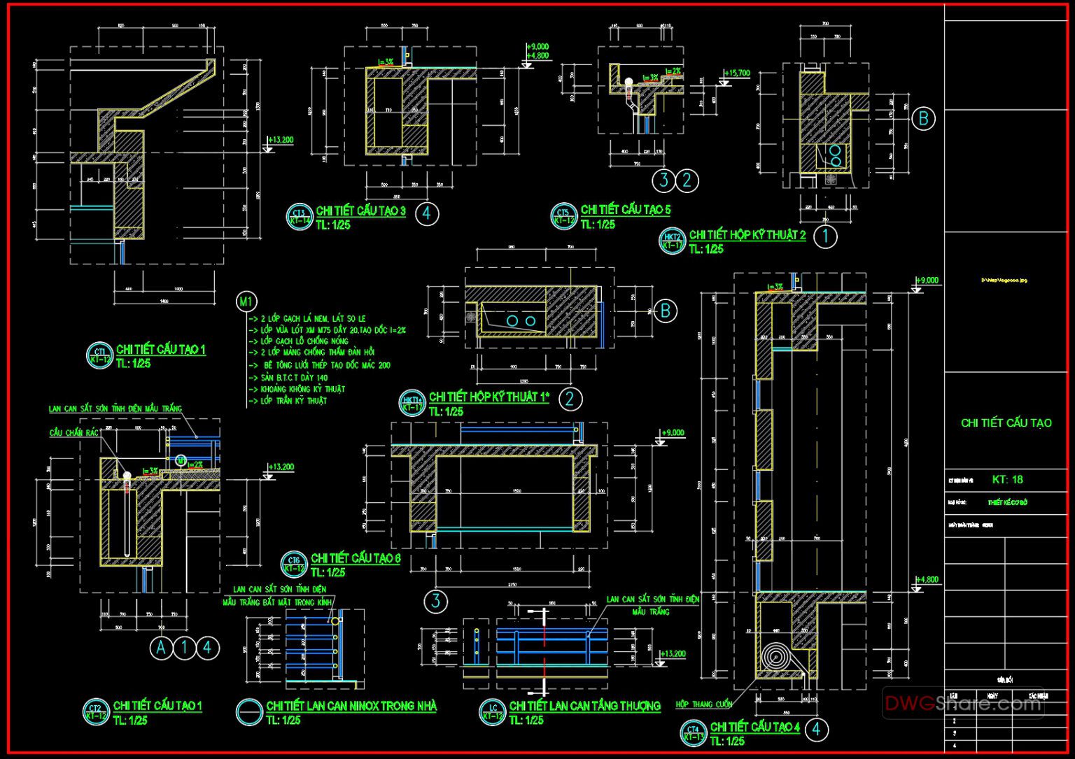 157.Detailed Drawings Of Lobby shopping center In Autocad File
