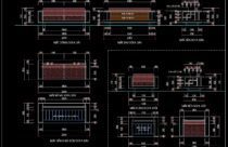 266. Download CAD blocks of various types of coffee tables