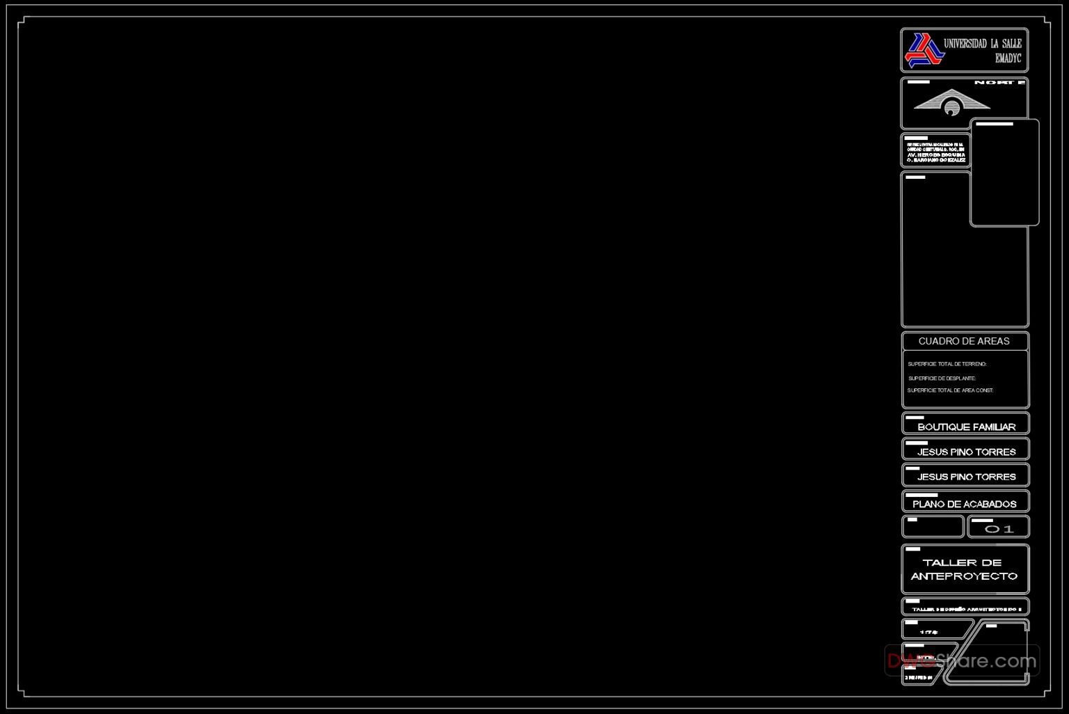 20.Title blocks layout in metric