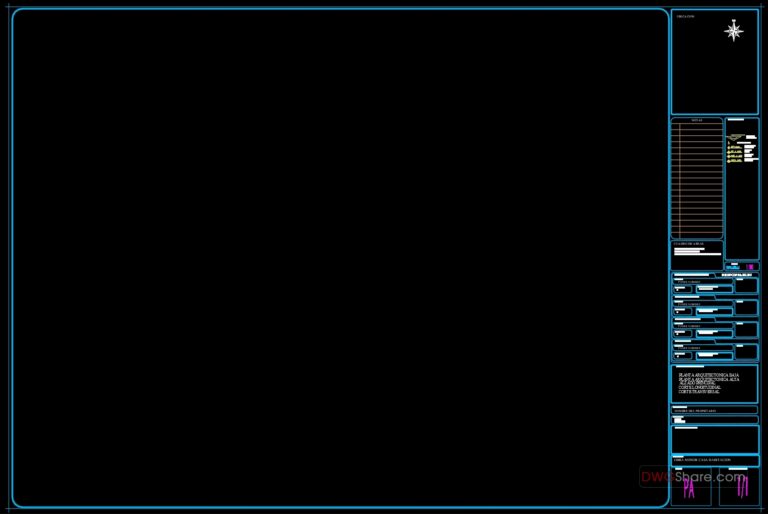 21.Title blocks layout in metric