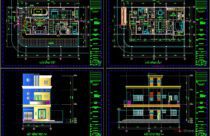 High-rise building construction plans AutoCAD File Free Download