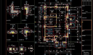 Central Library Complex Project Autocad File DWG