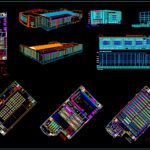 31.Industrial Factory Plan Elevation and 3D View CAD - Free Cad Blocks ...