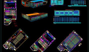 Performing Arts Center Free AutoCAD drawings