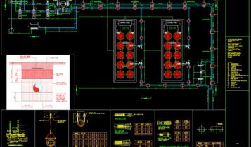 335. Detailed Generator Room CAD Drawing (Floor Plan, Sections) Free ...
