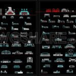 33.Bedroom top view AutoCAD blocks free download (3) - Free Cad Blocks ...